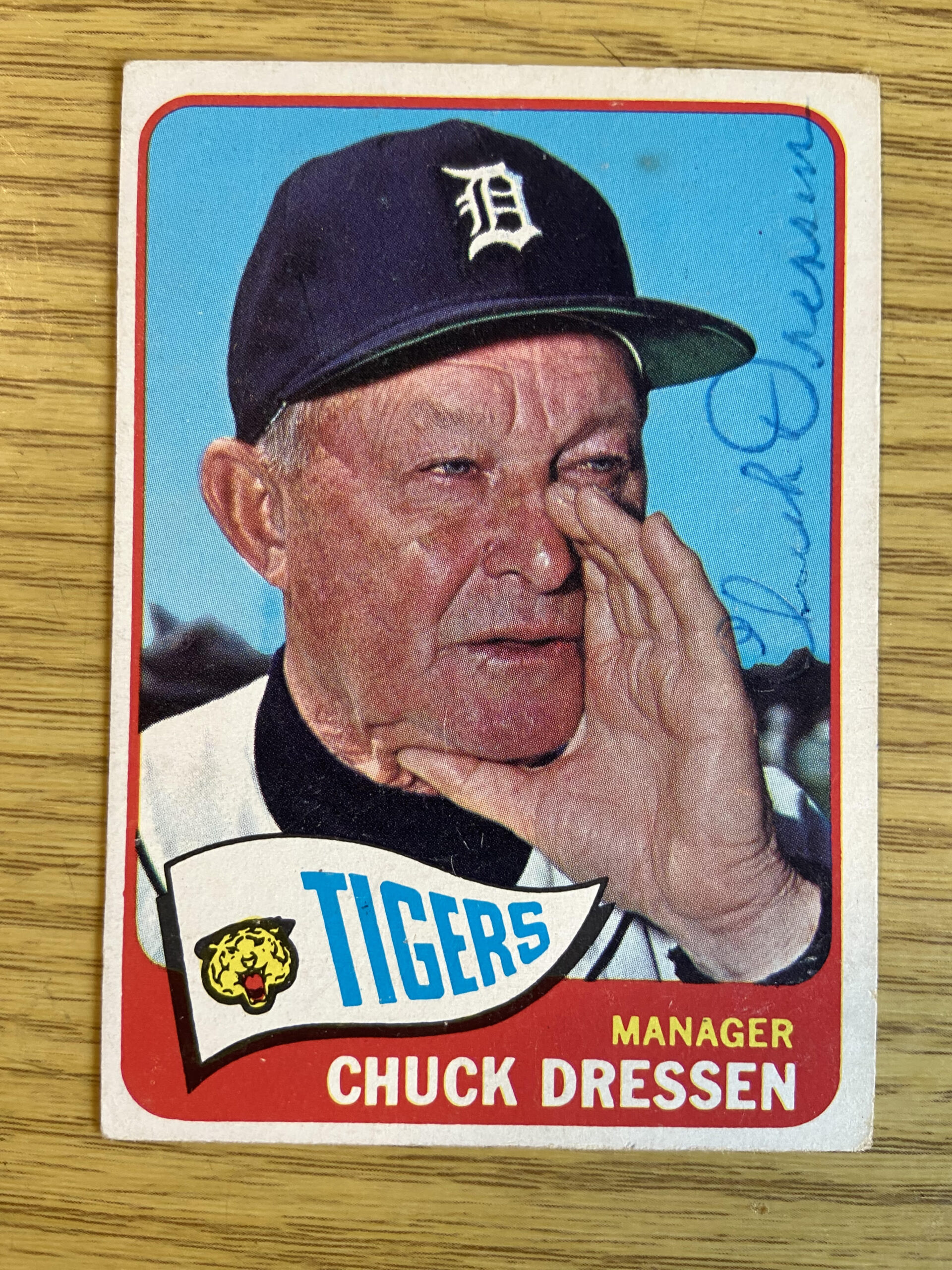 Me, Red, and Chuck Dressen